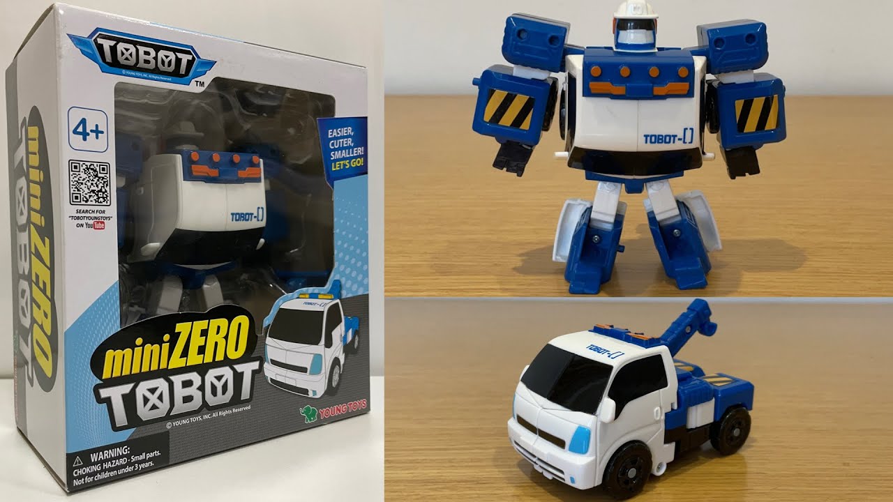또봇 미니 제로 (해외판) TOBOT mini ZERO - YouTube