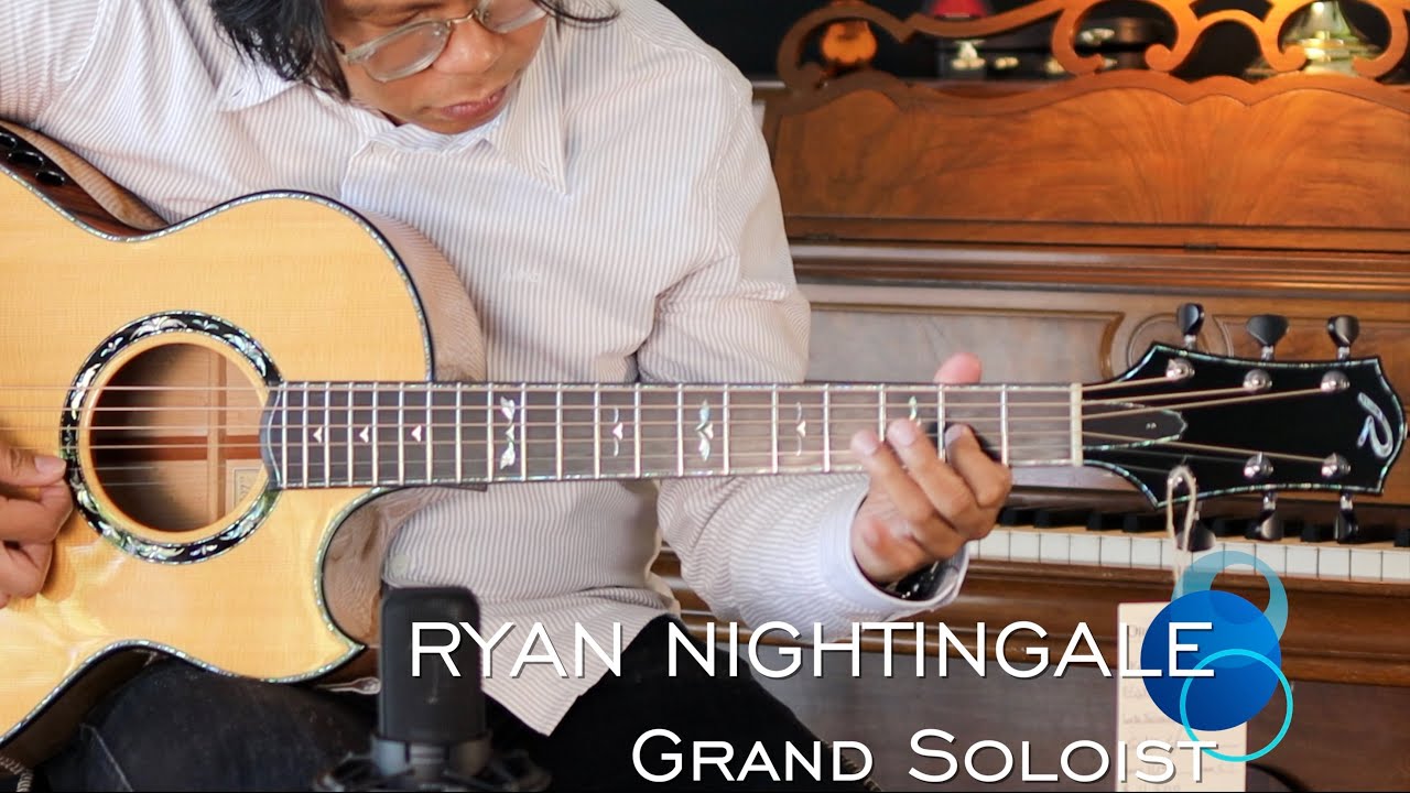 Ryan Nightingale Grand Soloist - Lutz Spruce/Birdseye Maple - YouTube