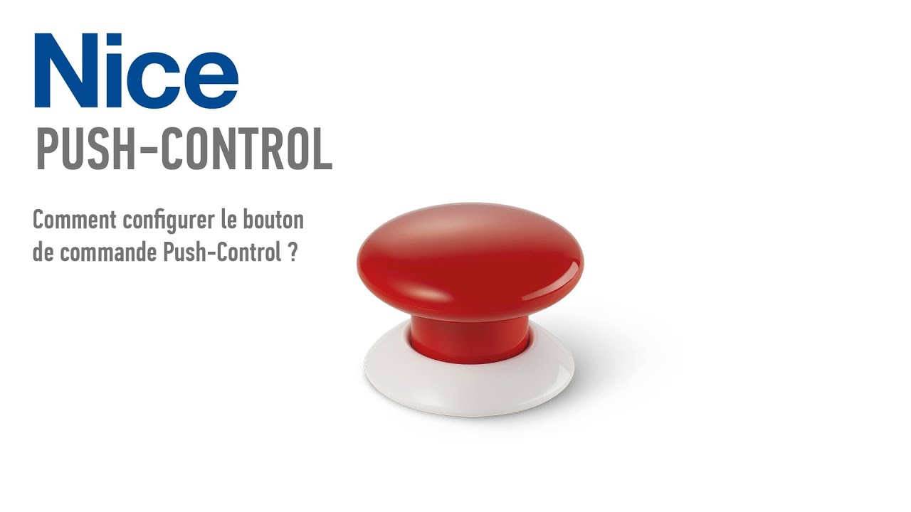 Comment configurer le bouton de commande Push-Control ? - YouTube