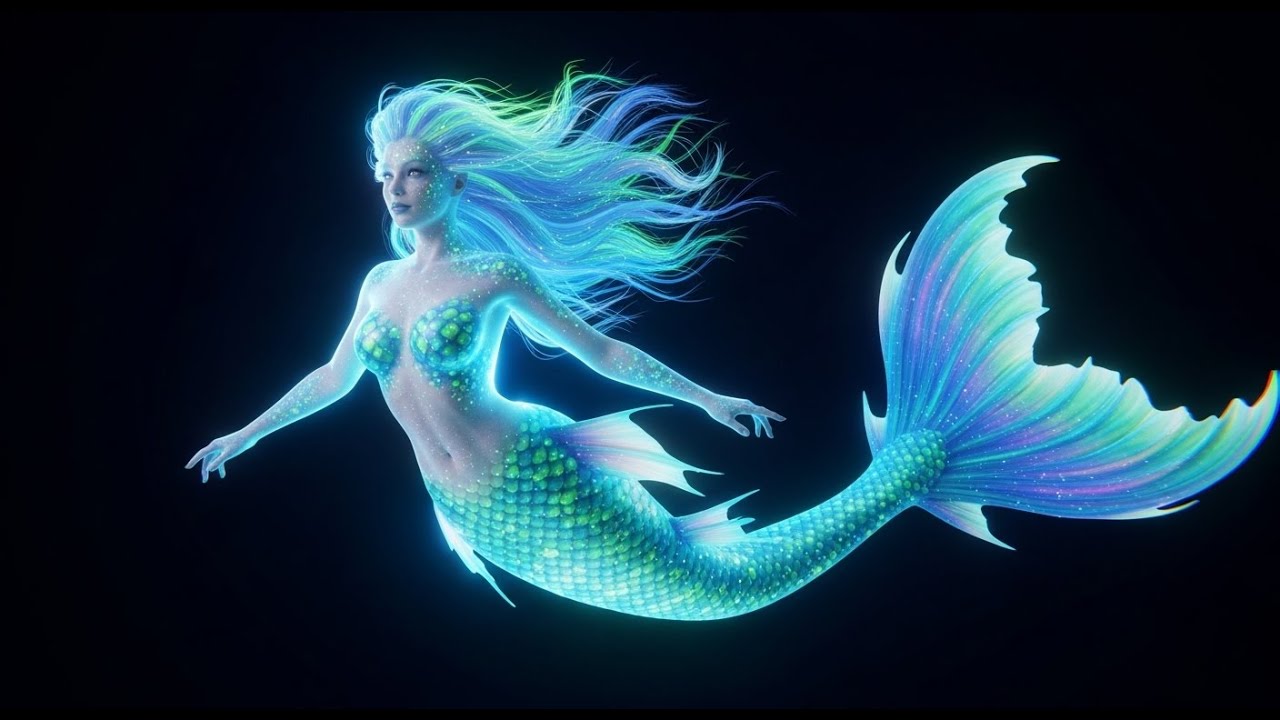 3D Hologram Video Mythological Creatures Part 2 Smartphone TV Led ...