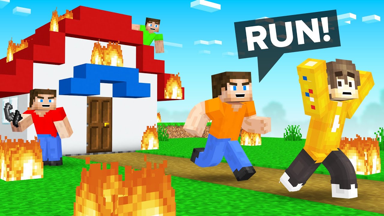 They GRIEFED My HOUSE In Minecraft! (Saga Pixelmon) - YouTube