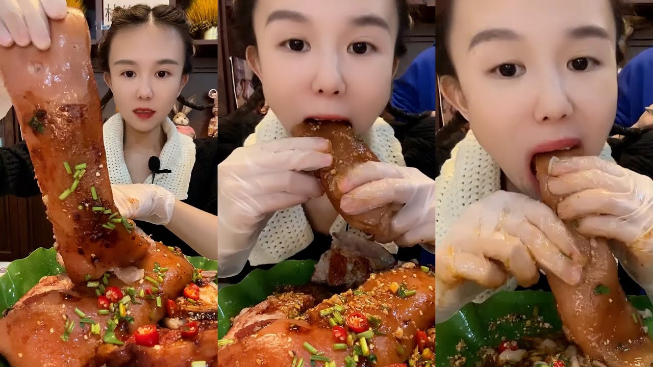 mukbang : Greasy Pork Belly lard - So greasy 기름기 많은 삼겹살 라드 - 기름기가 많음 ...