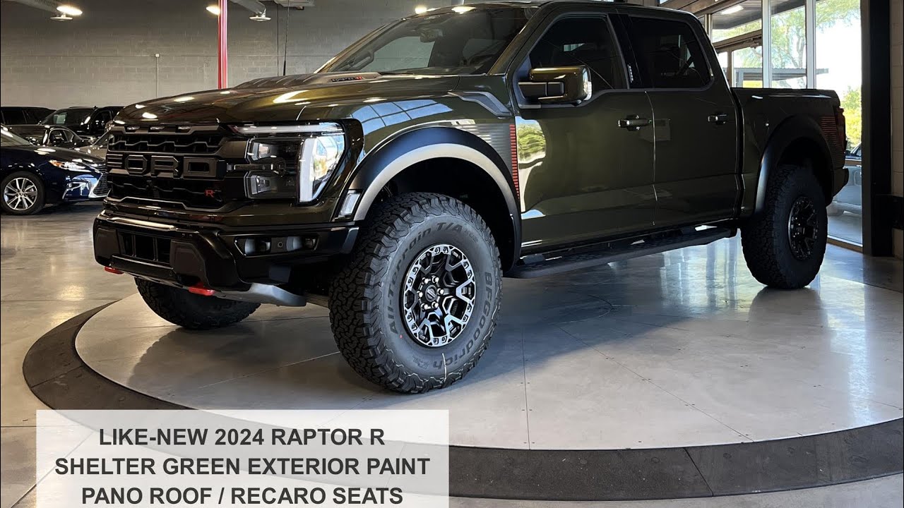 2024 Ford F-150 Raptor R - Start up, Walkaround, Idle - YouTube