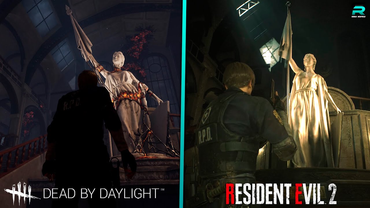 RPD Map Comparison - Dead by Daylight x Resident Evil (Ver. 1) - YouTube