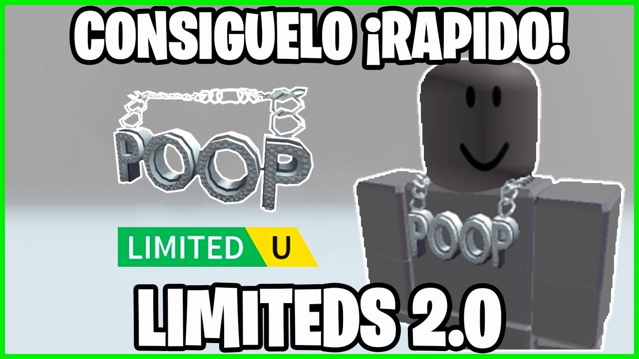 [LIMITED GRATIS] Como conseguir La Platinum Poop Chain en ROBLOX - YouTube