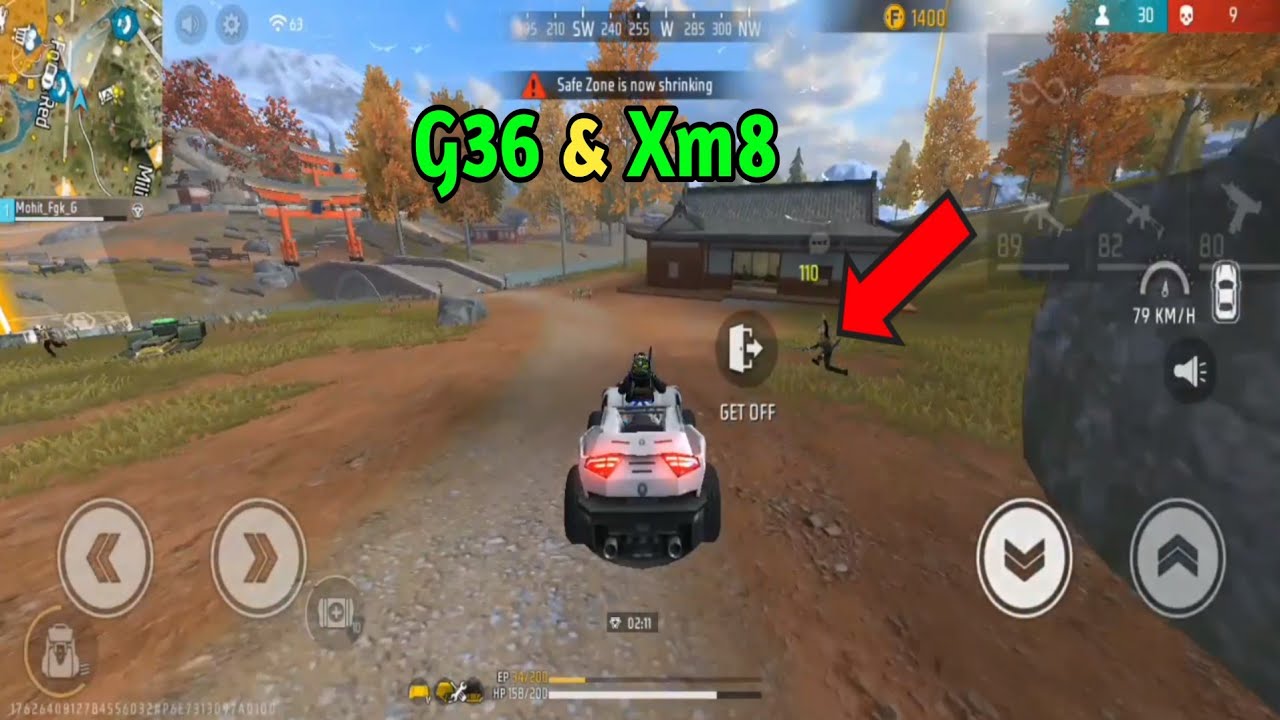 G36 & Xm8 Gun Challenge In Solo Vs Squad Best Gameplay 24 Kills | Free ...