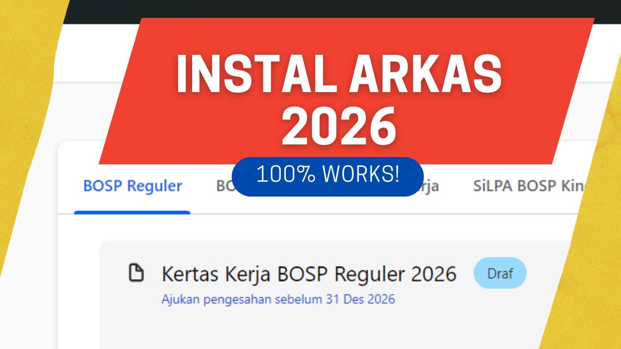 Install Arkas 2026 Gagal? Ini Solusinya! - YouTube