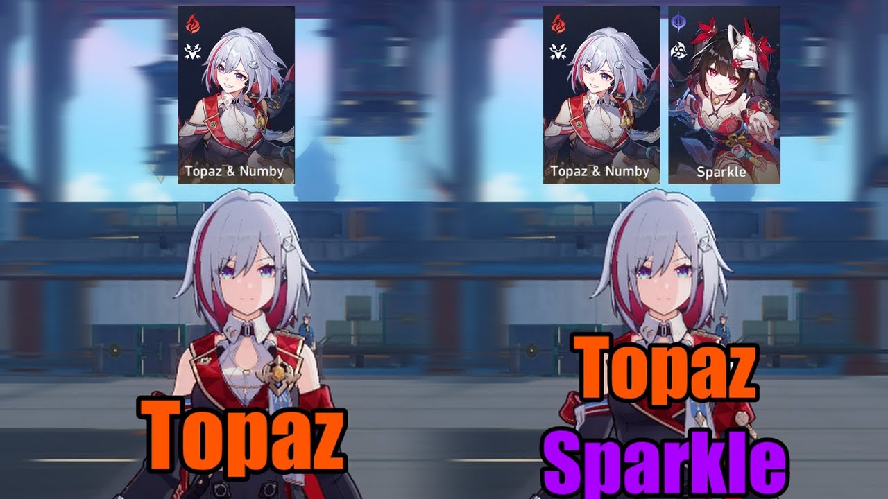 How Much Does Sparkle Buff Topaz ? || HSR - YouTube
