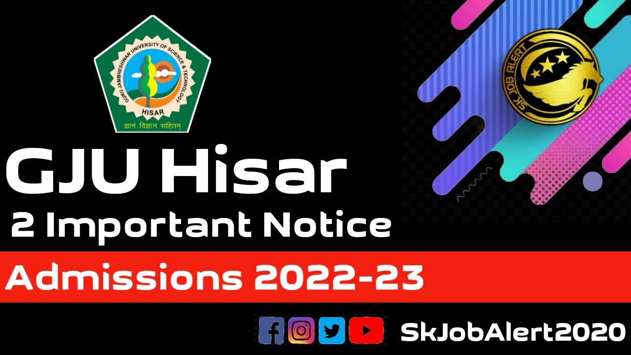 GJU || Gju Affiliated Colleges Physical Counseling 2022 || Gju Distance ...