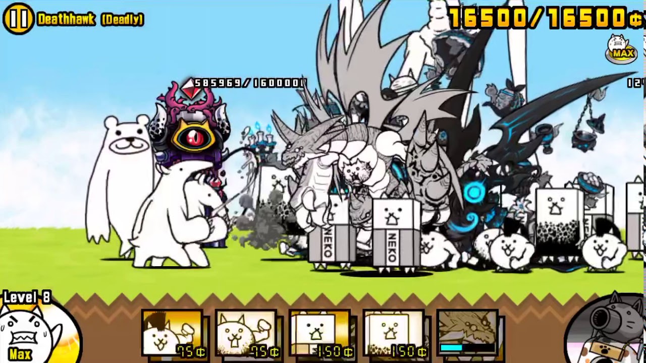 Getting manic mohawk cat! BATTLE CATS - YouTube