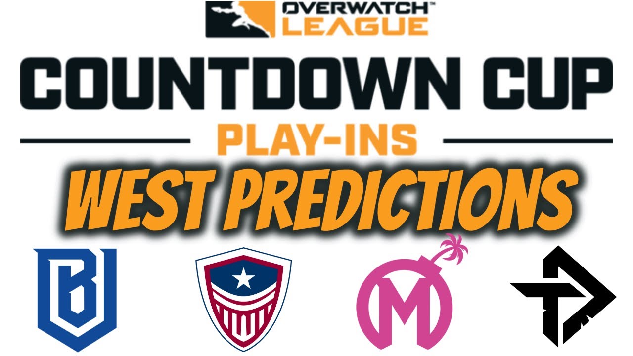 Overwatch League 2022 WEST Play-Ins Predictions - YouTube