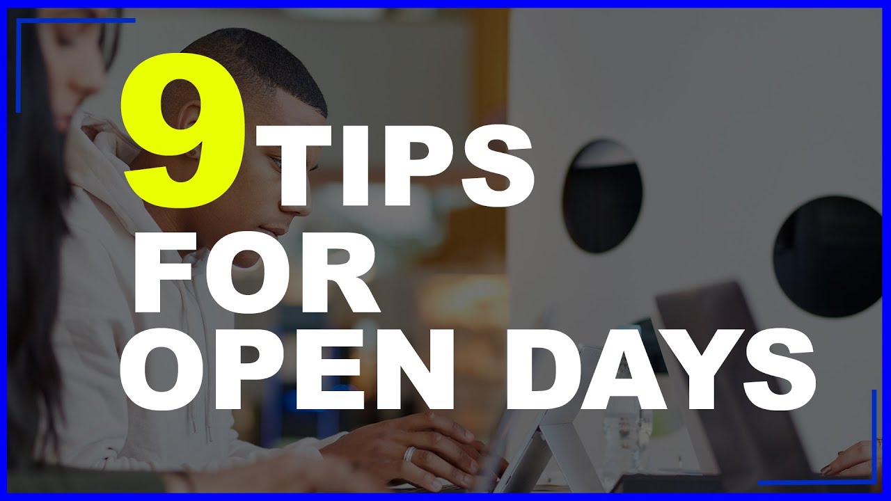 9 Tips for going to a University Open Day - YouTube