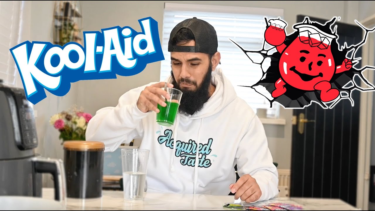 TRYING EVERY KOOL AID FLAVOUR!!! - YouTube