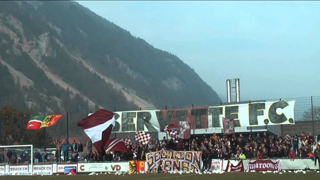 Section Grenat - Le Mont - Servette FC - 2014/2015 - 15.03.2015 - YouTube