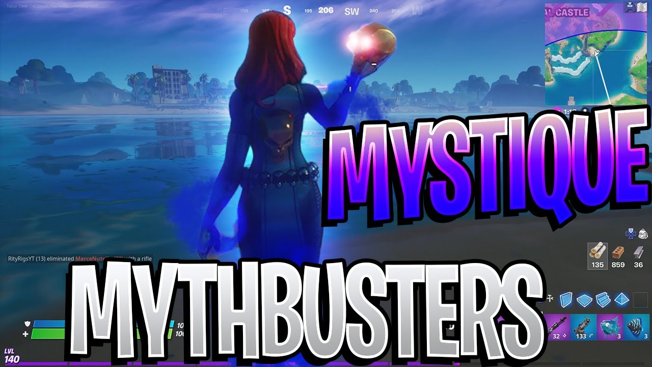 MYSTIQUE MYTHBUSTERS - How Does Mystique's Shapeshifter Built In Emote ...