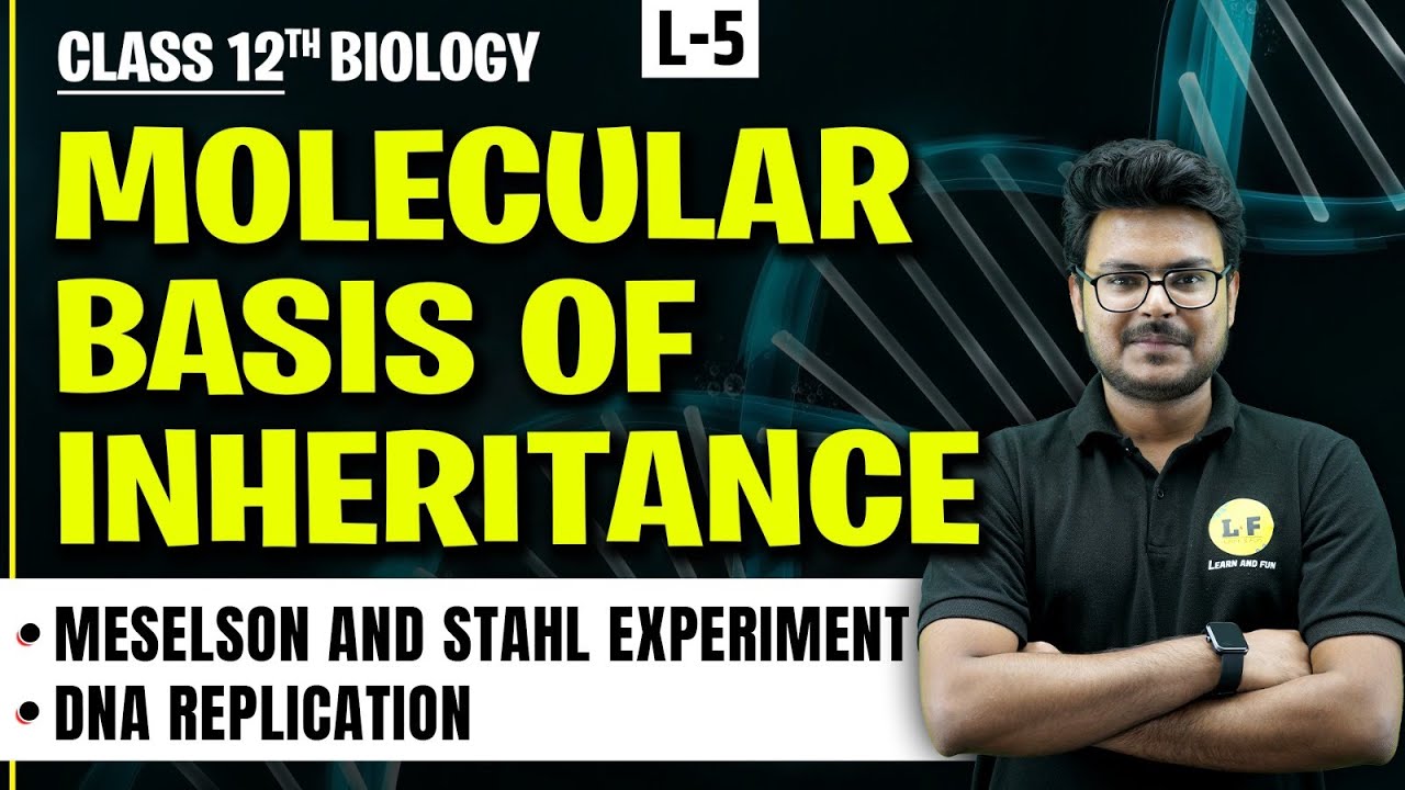 Molecular Basis of Inheritance Class 12 Biology | Meselson And Stahl ...