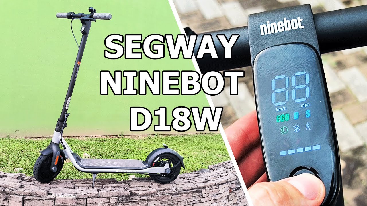 SCOOTER 🛴 SEGWAY NINEBOT D18 | Caracteristicas, consumo🔋 y Rendimiento ...