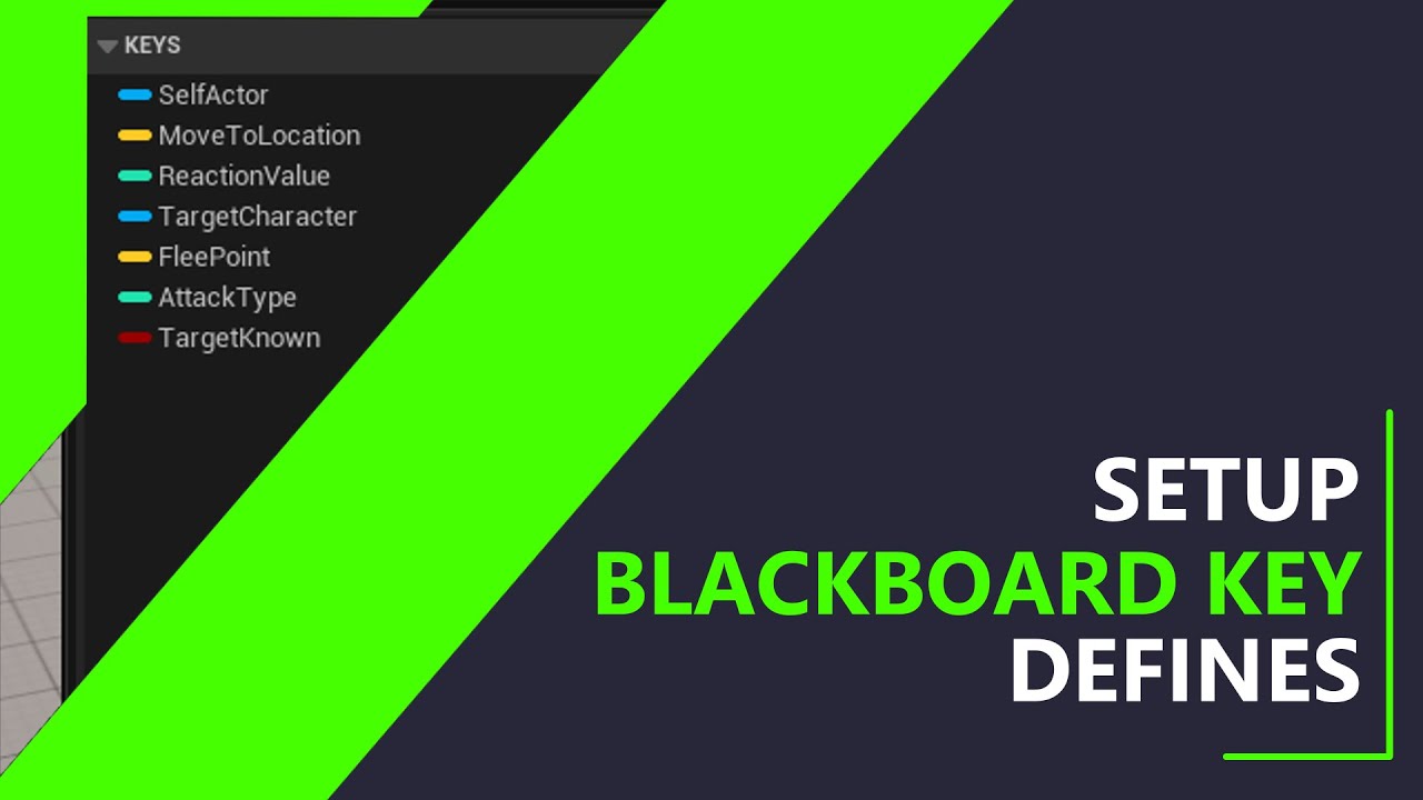 UE5 C++ Survival Game EP 78 - Setting up Blackboard Key Defines - YouTube