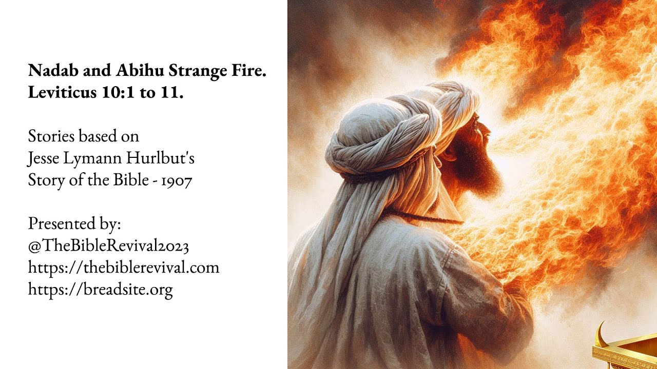 Nadab and Abihu Strange Fire. #strangefire #NadabAndAbihu - YouTube