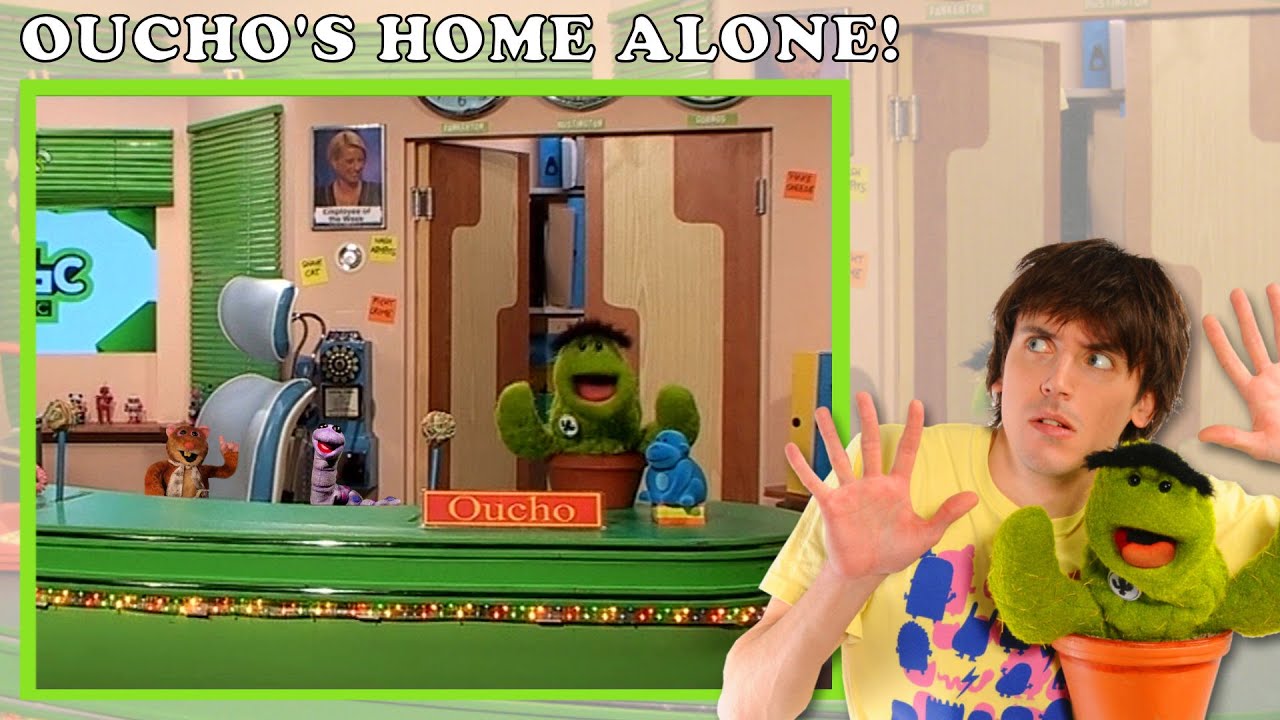 Ed and Oucho in the CBBC Office - Oucho's Home Alone - YouTube