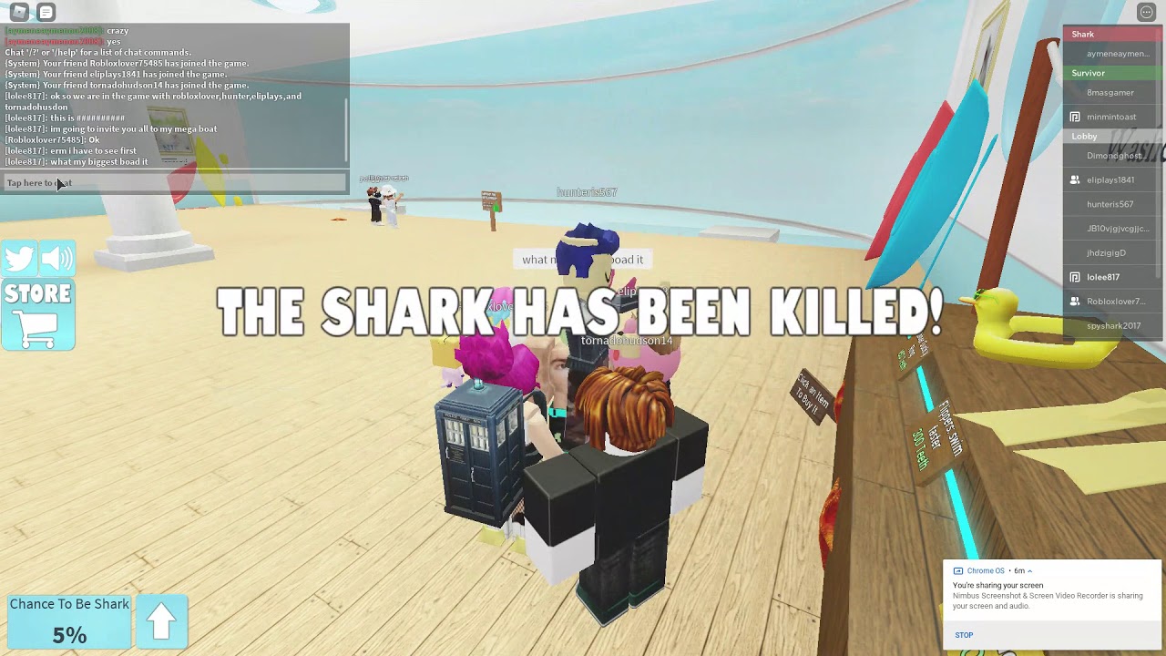 SHARKBITE (ROBLOX) - YouTube