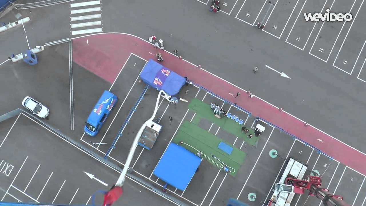 Bungee jump O2 arena London 2015 - YouTube