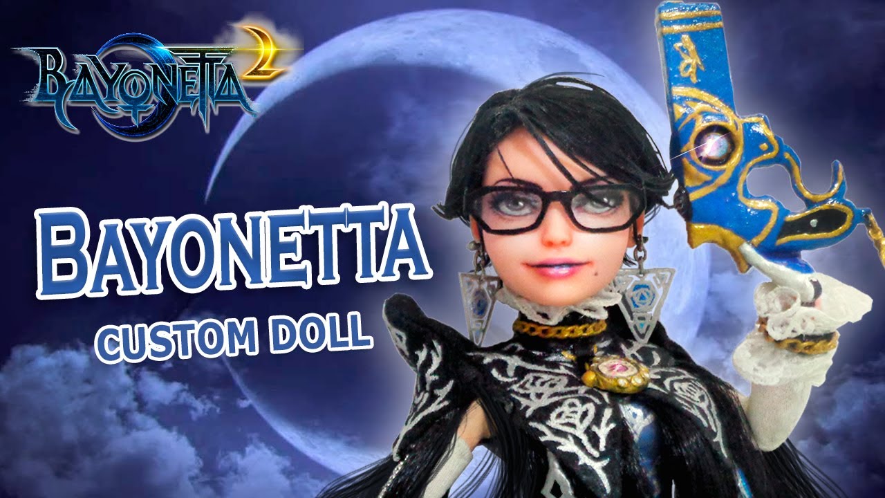 Custom Bayonetta Doll Repaint 🌙 [Bayonetta 2 OOAK] - YouTube