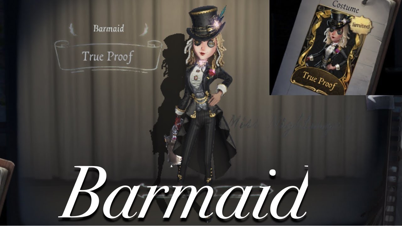 Identity V | barmaid - YouTube