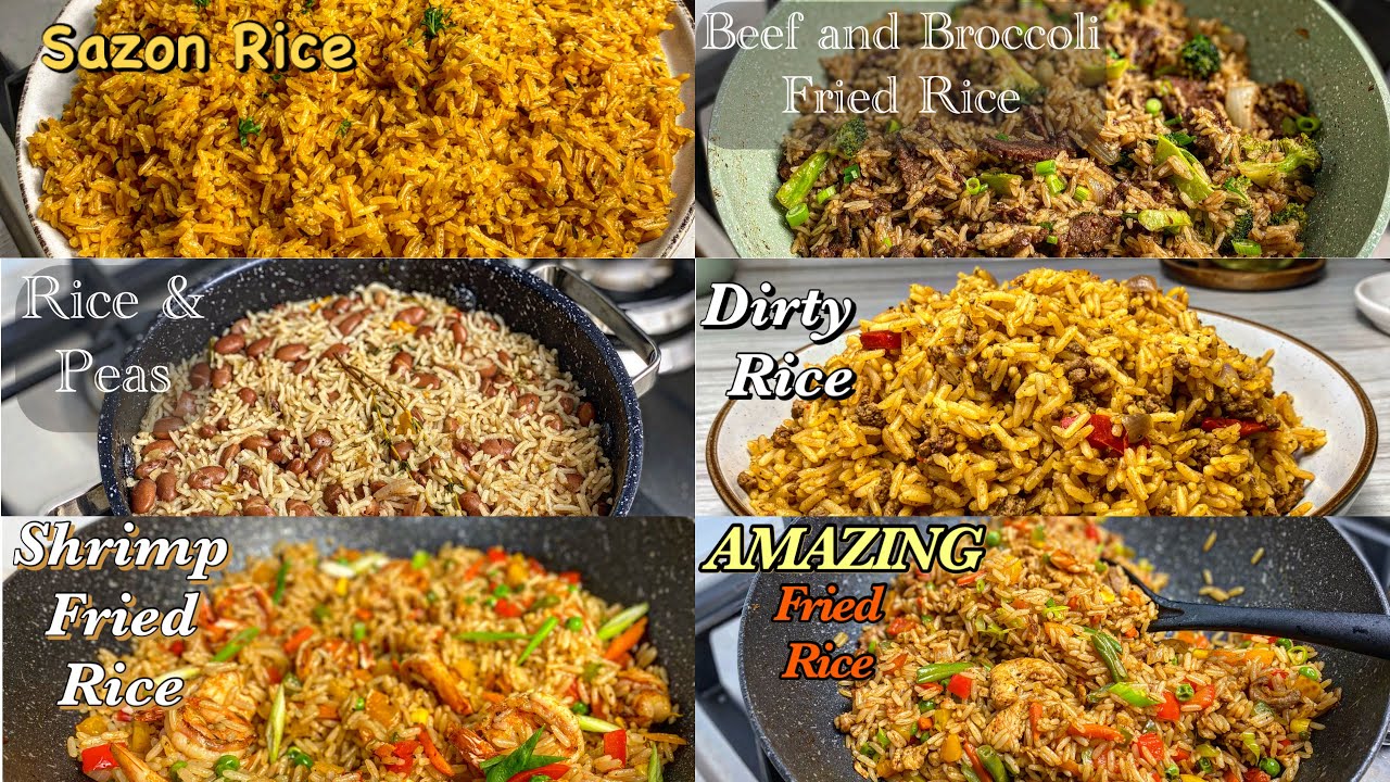 6 amazing Rice Recipes that everyone should know ️ - YouTube