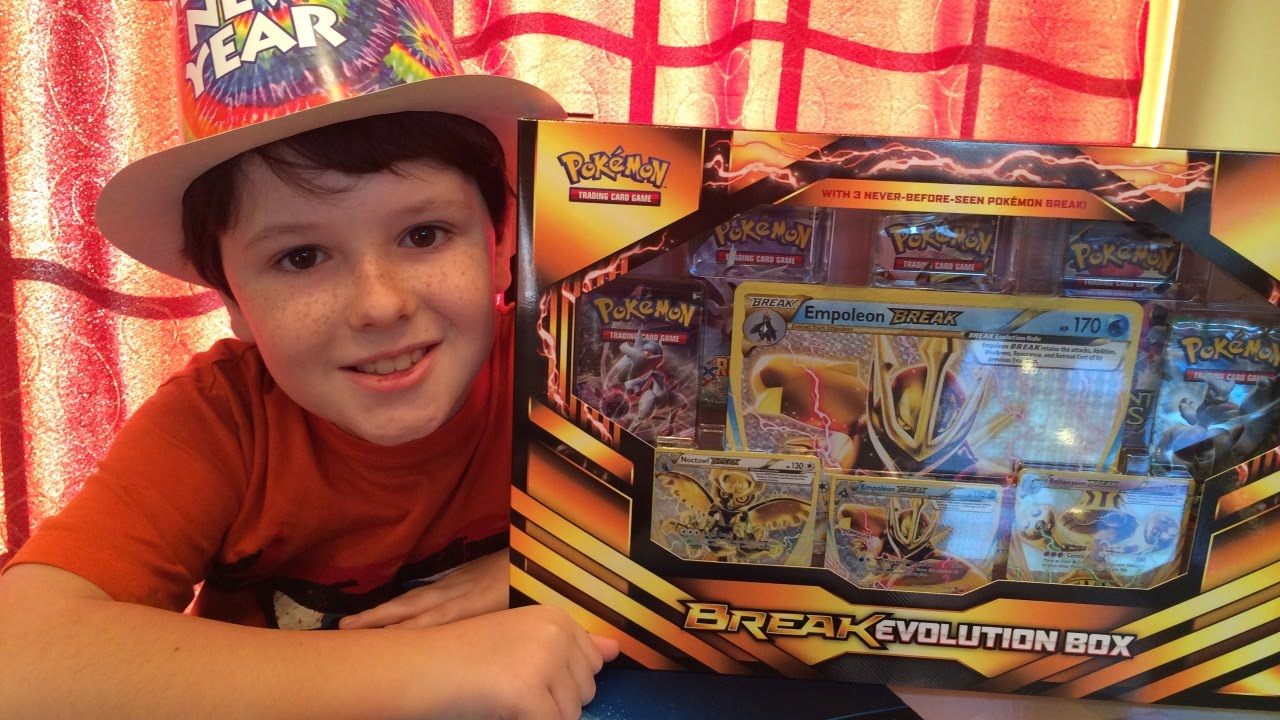 Pokemon Break Evolution Box - Happy New Year! - YouTube