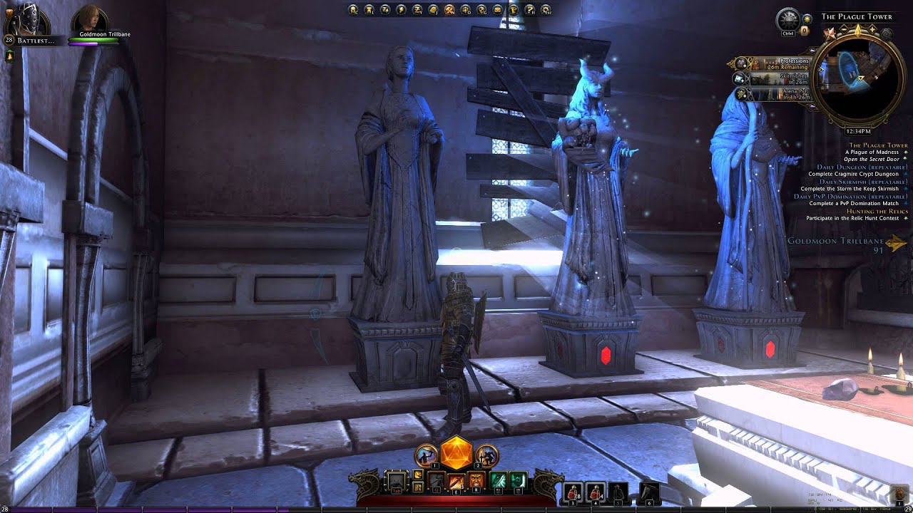 Neverwinter Quest- The Plague Tower - YouTube