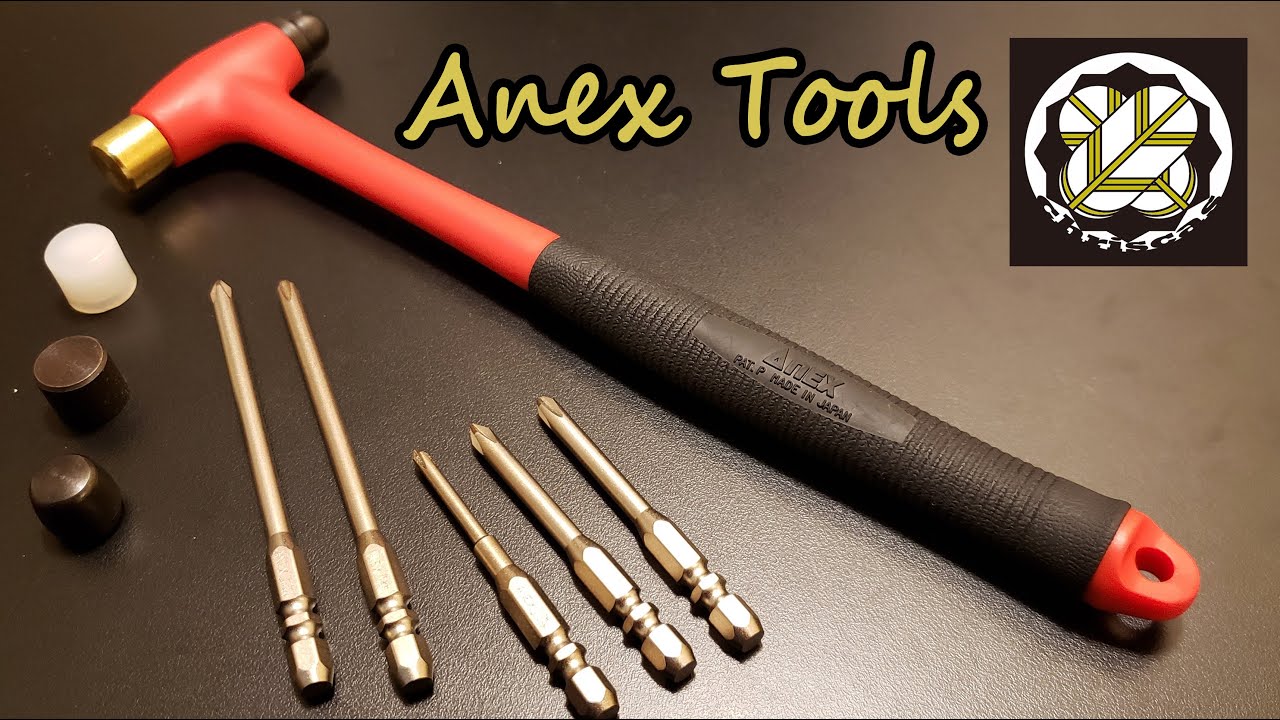 Japanese Tools Showcase 31: Anex' Little Thwacker and Bits - YouTube