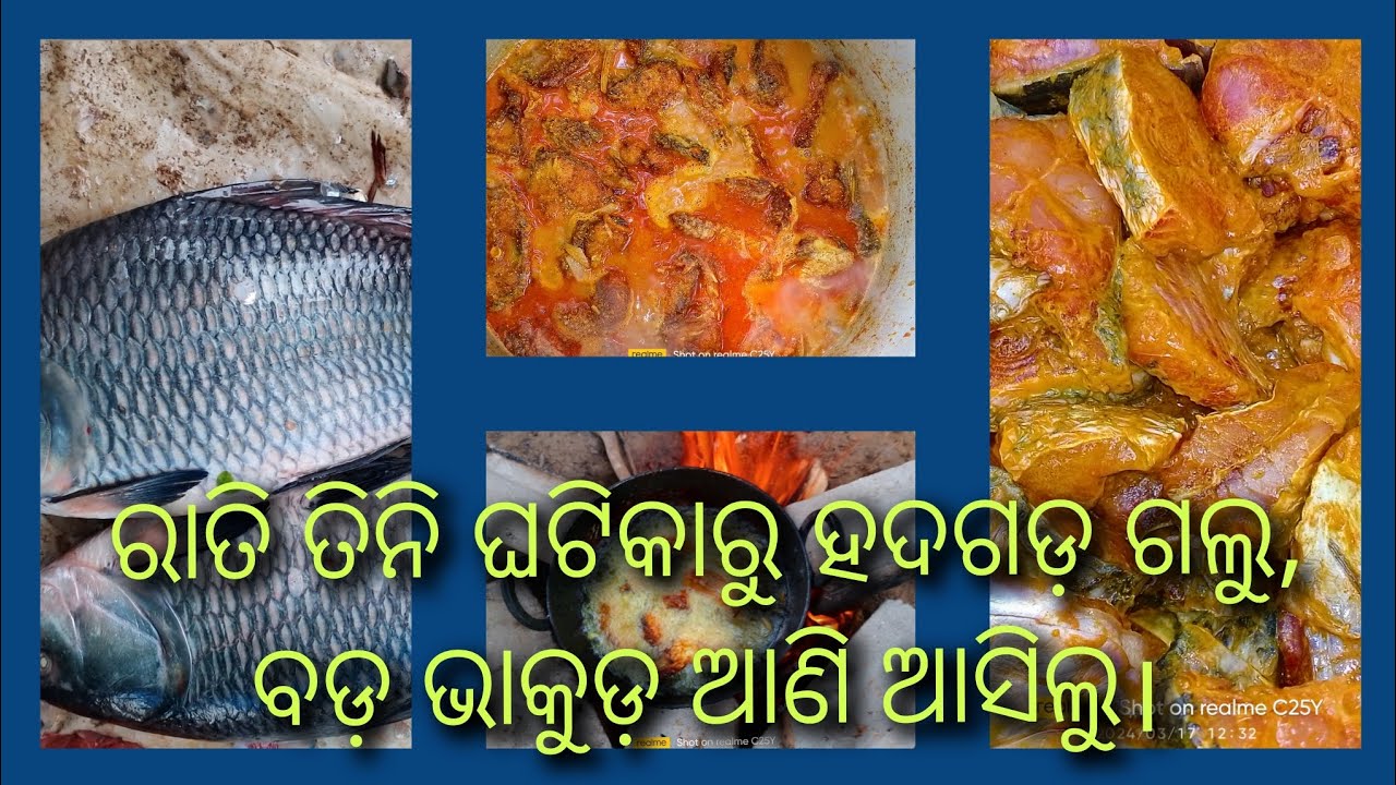 ପ୍ରଥମ ଥର ଦେଶି ଭାକୁଡ଼ ଝୋଳ. FISH CURRY RECIPE IN ODIA ll FISH RECIPE IN ...