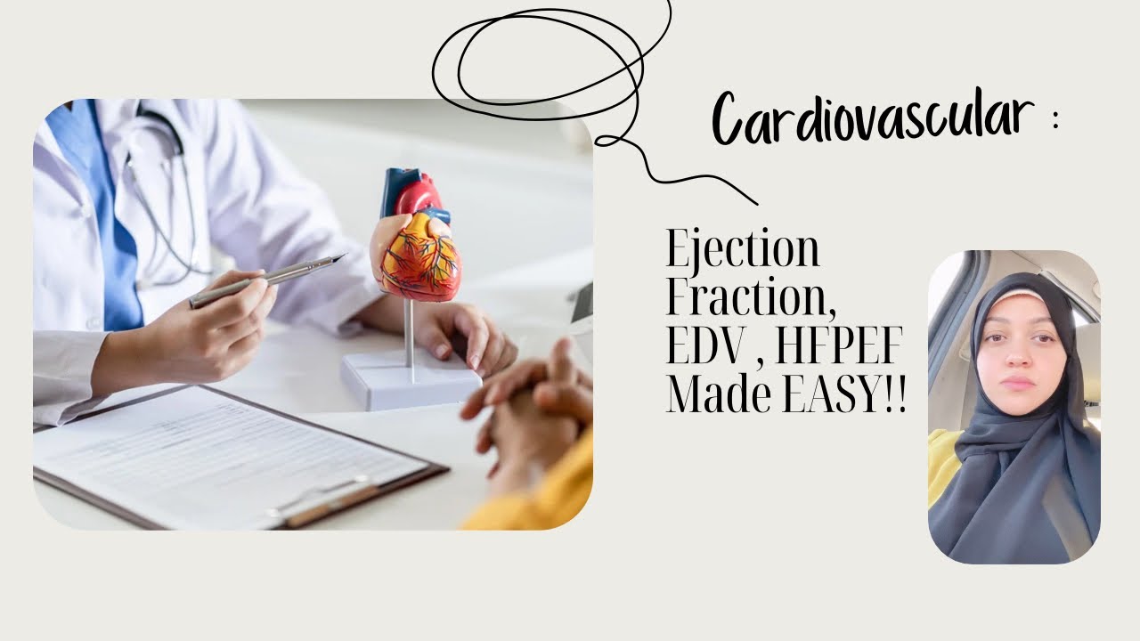 Cracking the Ejection Fraction Code! 🫀 EF, HFpEF, EDV, ESV & SV Made ...