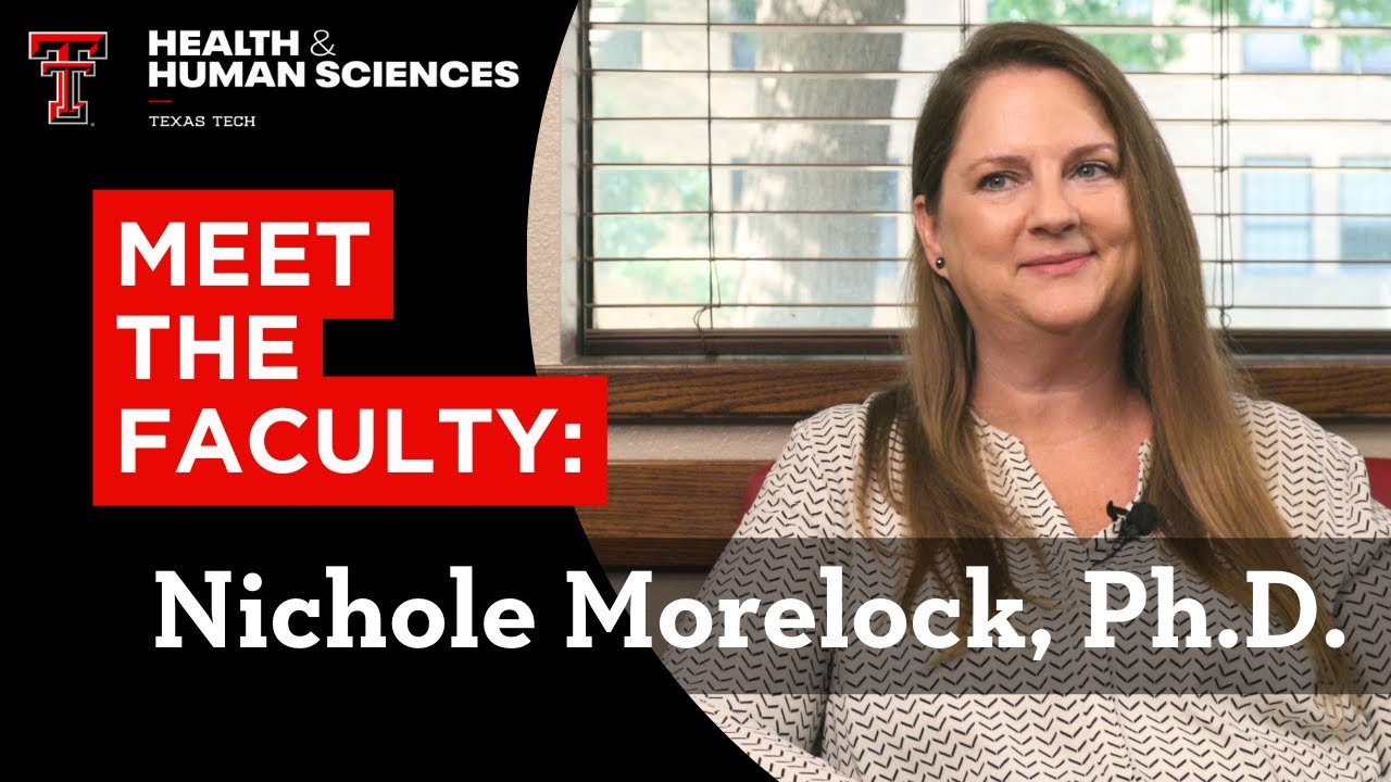 Nichole Morelock - Faculty Bio Video - YouTube