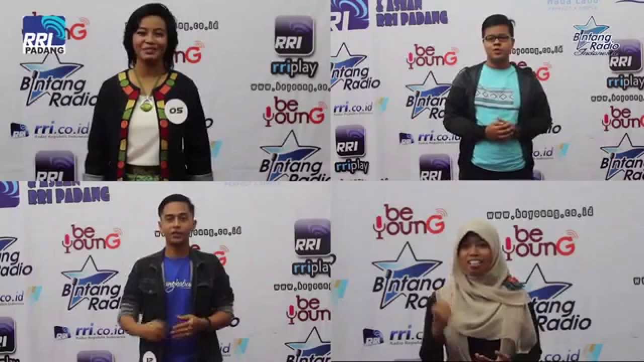 GREETING PESERTA BINTANG RADIO INDONESIA 2015 PADANG - YouTube