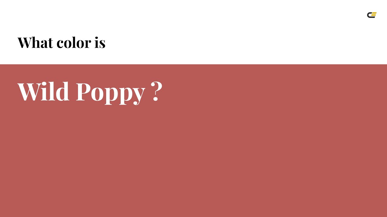 Wild Poppy color #b85b57 hex color - Red color - Cool color b85b57 ...