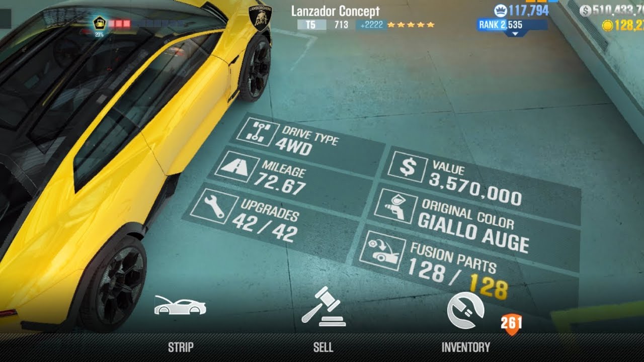 CSR2 | Season 222 | Championship Showdown | Top 500 | Lamborghini ...