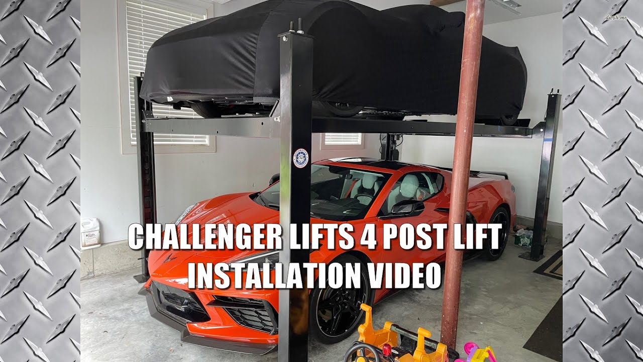 Challenger Lifts 4 Post Install Video from ASE Deals.com. Perfect for ...