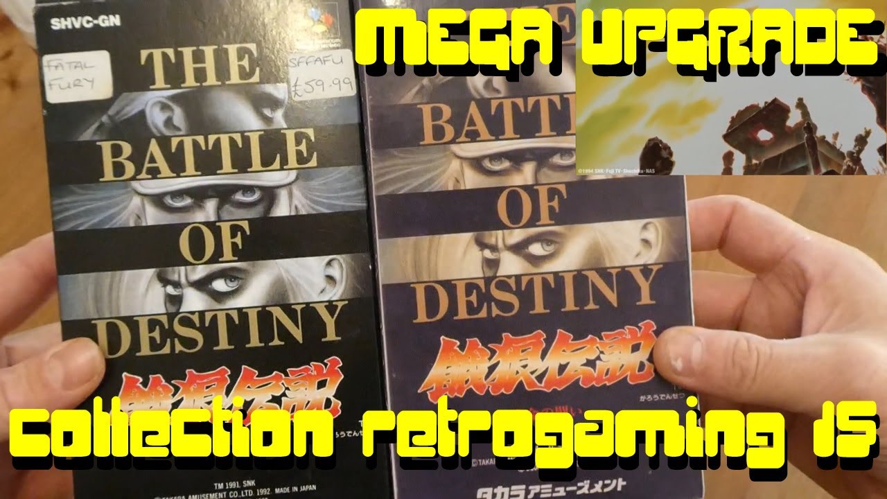 Collection retrogaming #15: fatal fury battle of destiny, super famicom ...