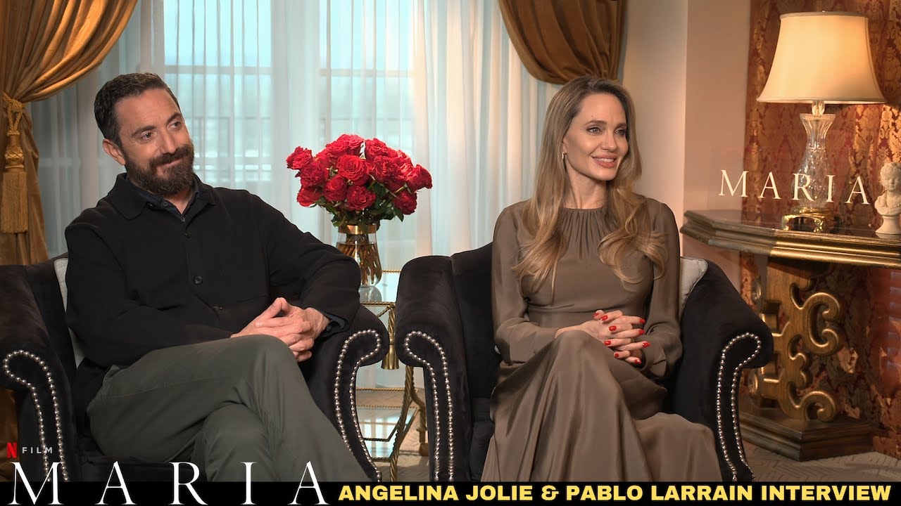 Maria Netflix Cast Interview - YouTube