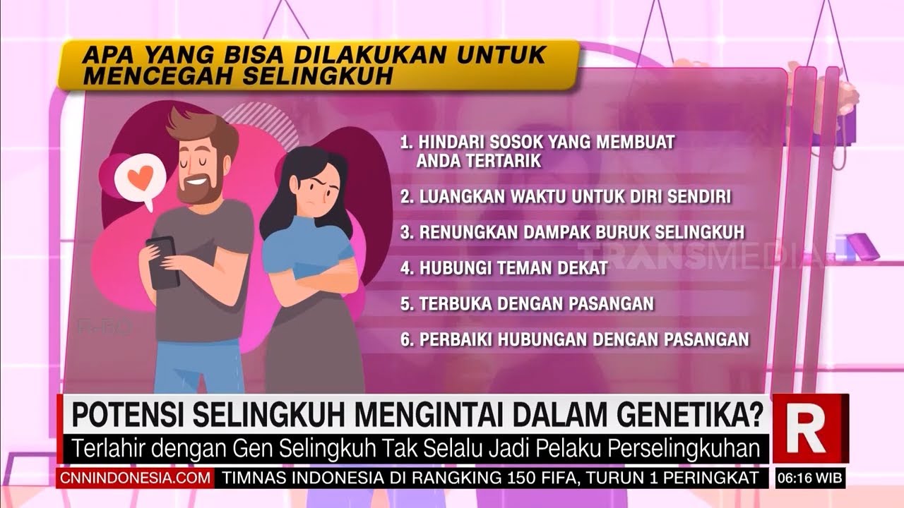 Potensi Selingkuh Mengintai Dalam Genetika? | REDAKSI PAGI (01/07/23 ...