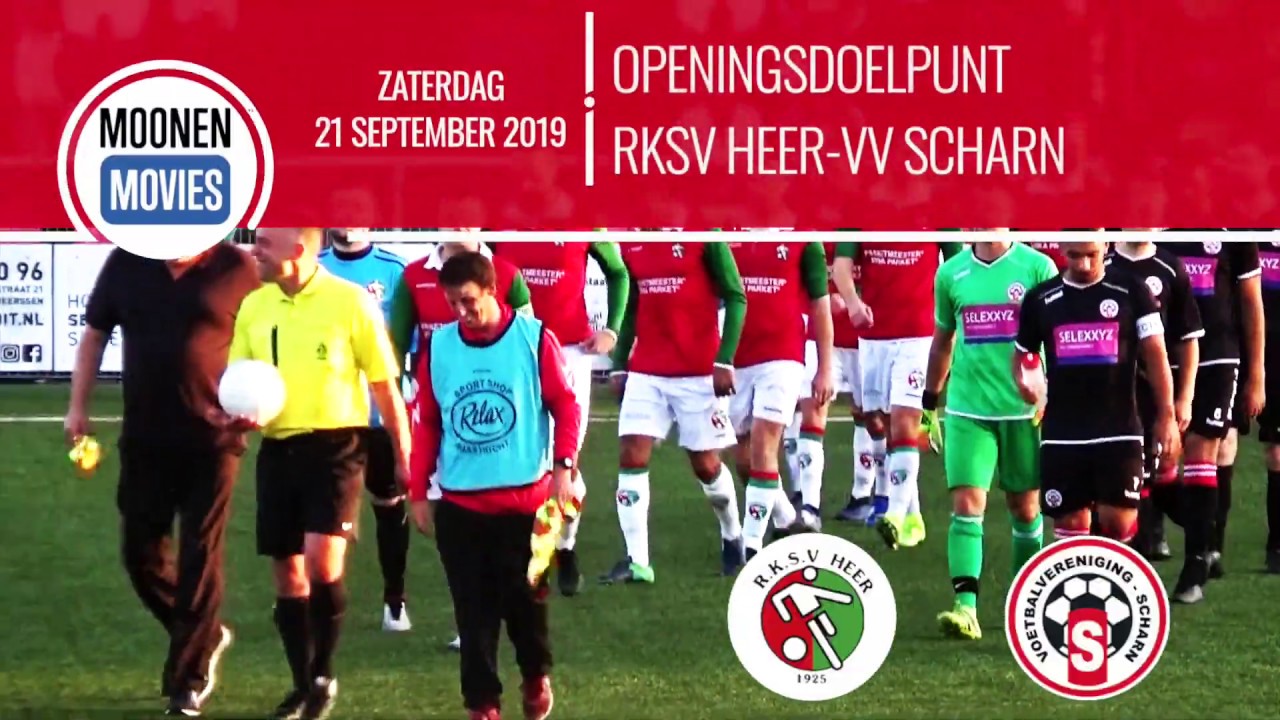 Openingsdoelpunt RKSV Heer-VV Scharn 21-09-2019 - YouTube
