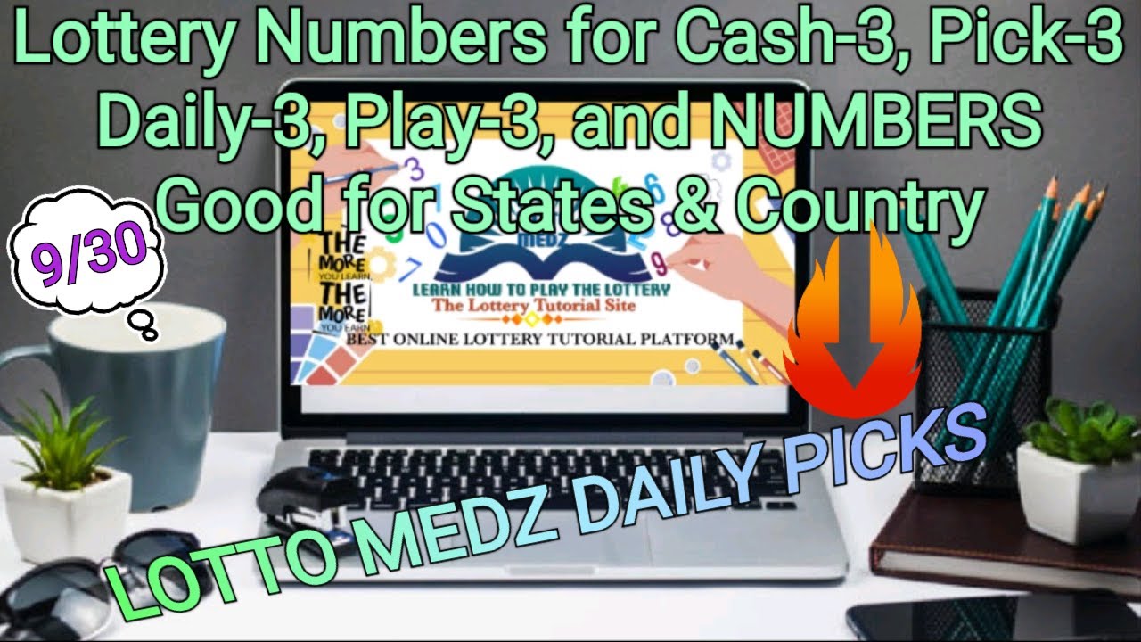 Pick-3, Cash-3, Daily-3, Play-3, and NUMBERS Lottery Prediction | Good ...