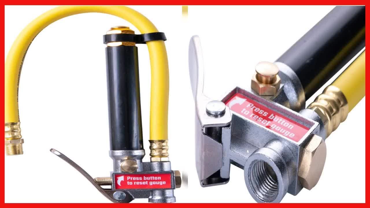 CRAFTSMAN CMXZTSG1005NB Dual Foot Inflator and Gauge, 1/4-inch, Black ...