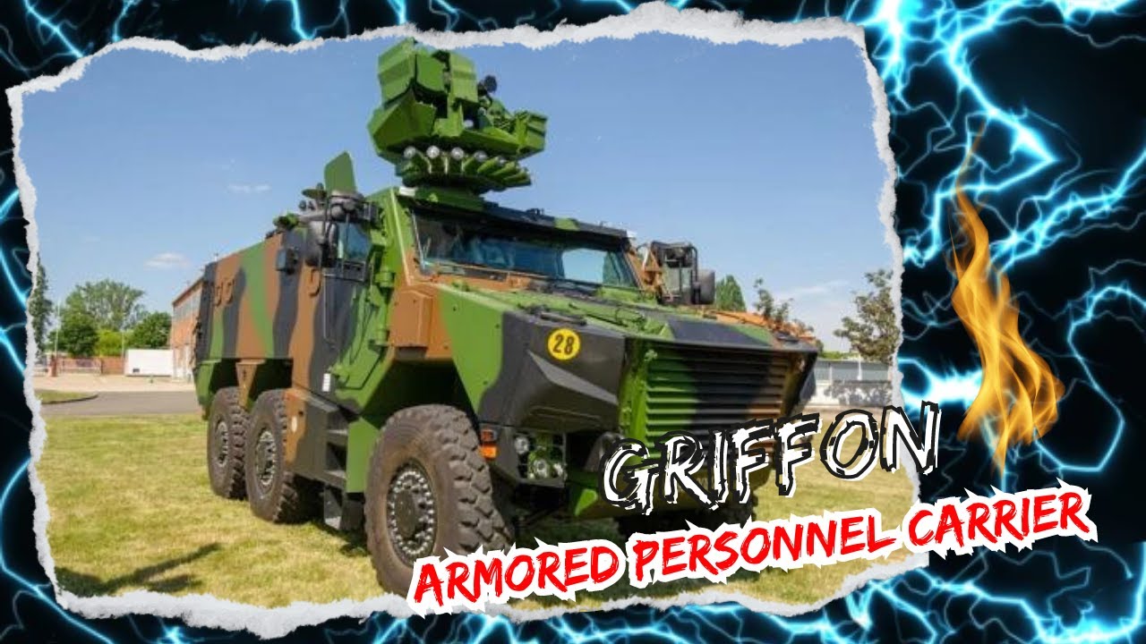 Griffon Armored personnel carrier - YouTube