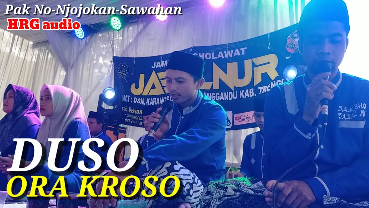 DUSO ORA KROSO " THAILAND " - hadroh modern jabalnur indonesia - YouTube