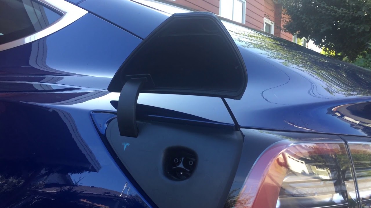 Tesla Model 3 Charge Port Door Repair - YouTube