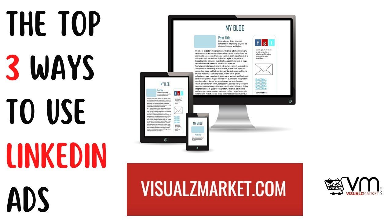 The top 3 ways to use Linkedin ads. - YouTube