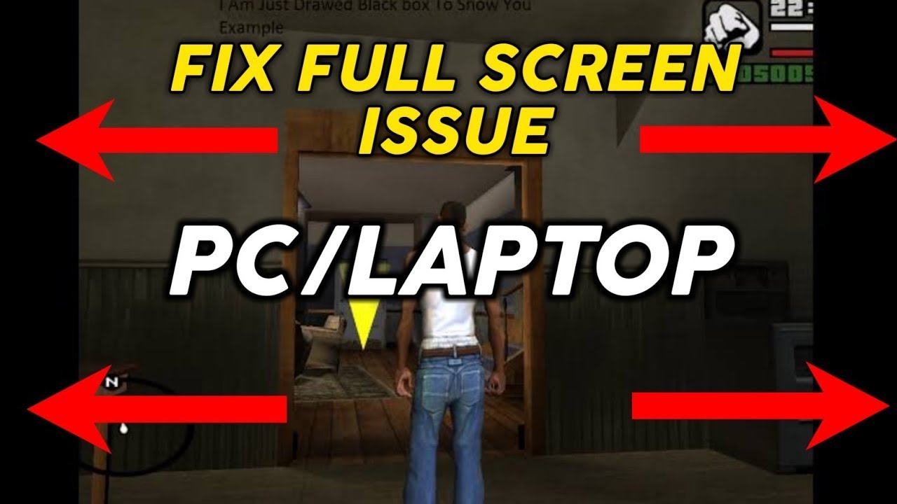 How To Fix GTA San Andreas 1080p Resolution PC || 100% Working - YouTube